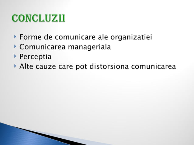 Comunicare organizationala | PPT