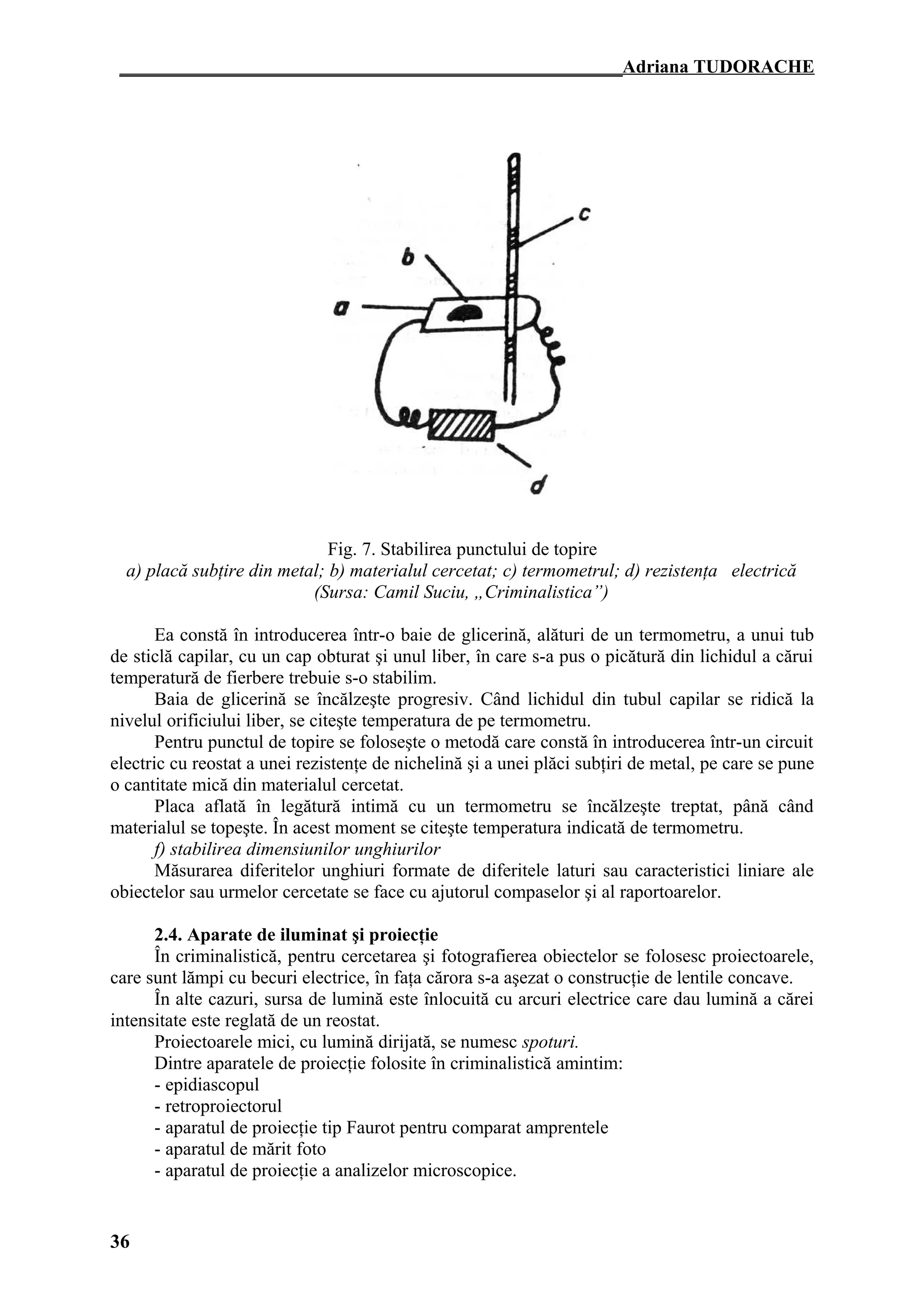 Curs criminalistica adriana tudorache-format ifr | DOC