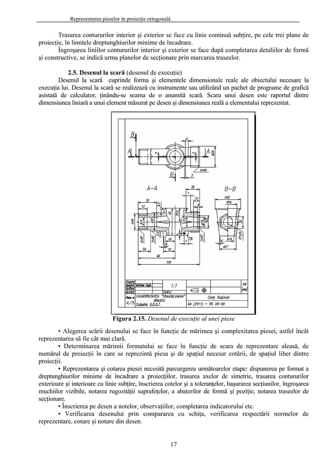 Curs desen tehnic | PDF