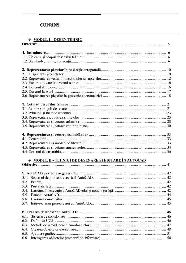 Curs desen tehnic | PDF
