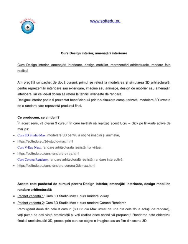 Curs Design interior amenajari interioare | PDF