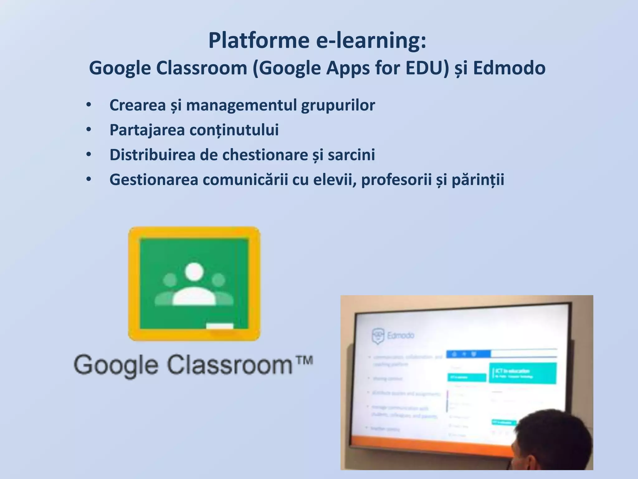 Curs Erasmus+ „Digital Classroom: Using ICT in Education” | PPT