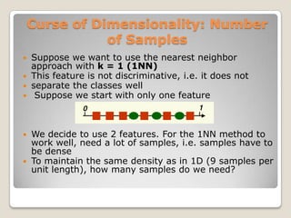 Curse of dimensionality | PPTX
