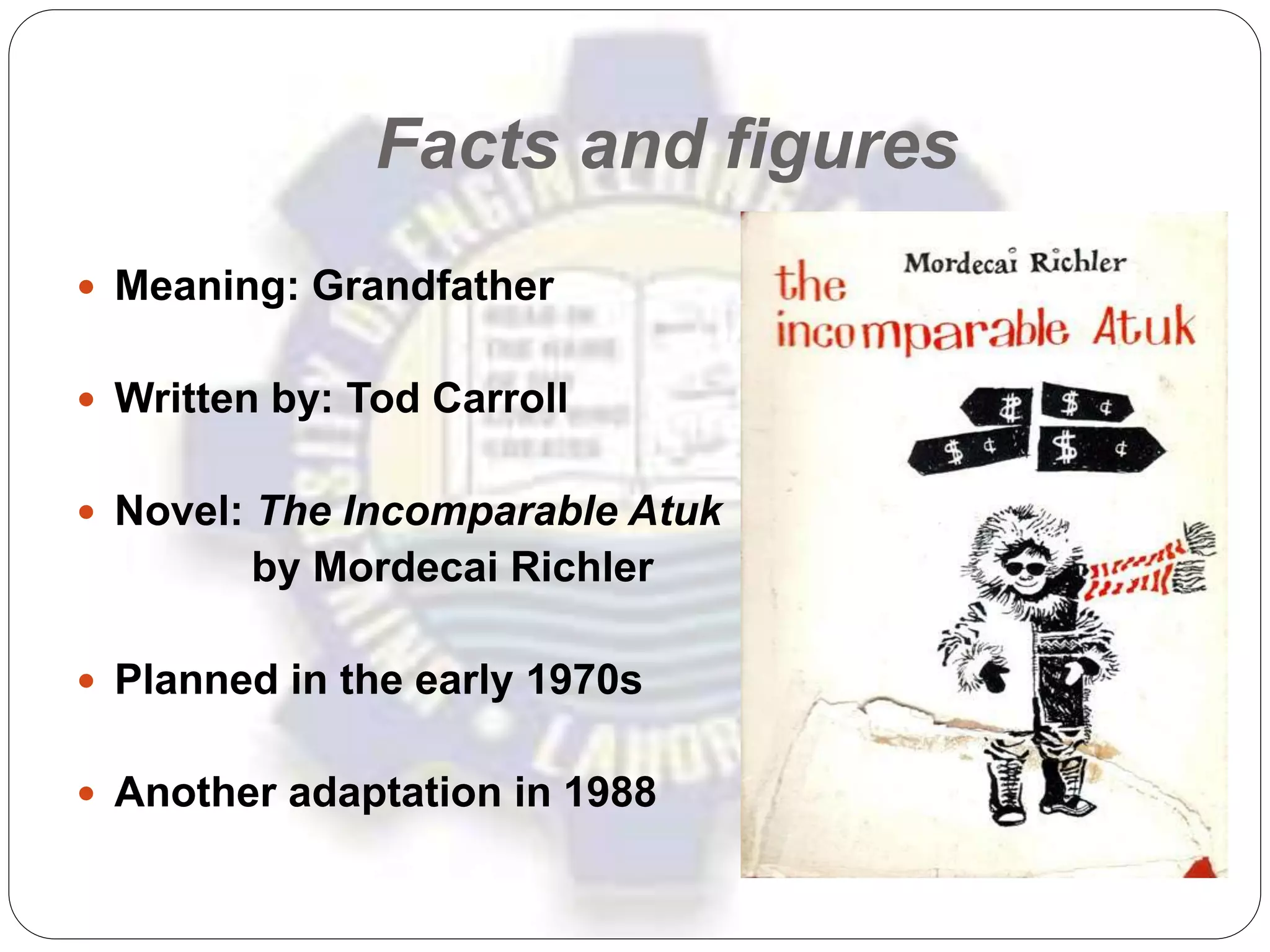 Curse of the movie: Atuk | PPTX