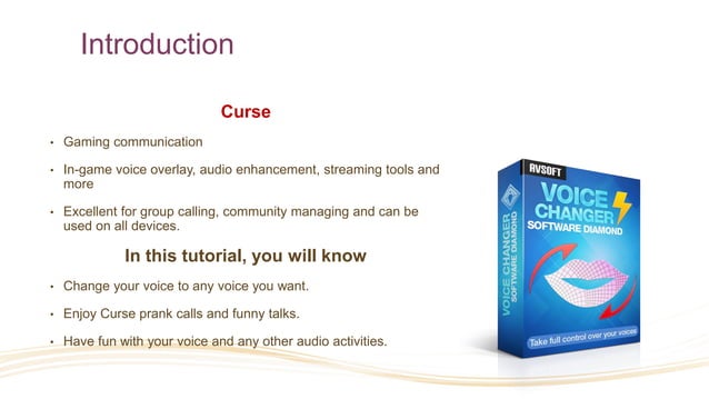 Curse Voice with Voice Changer for Funny Curse Gaming | PDF