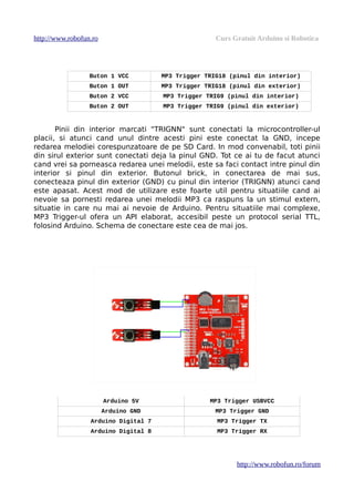 Curs gratuitarduino lectia11-muzicacuarduino | PDF