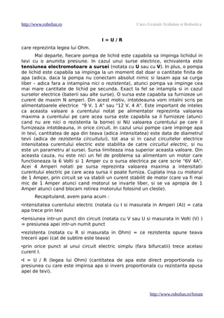 Curs gratuitarduino lectia14-analogieelectricitatecurgereafluidelor-proiect-floare | PDF