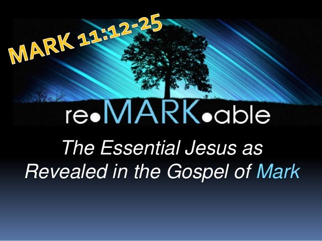 Cursing and cleansing mark 11-12-25 - jan 19, 2014