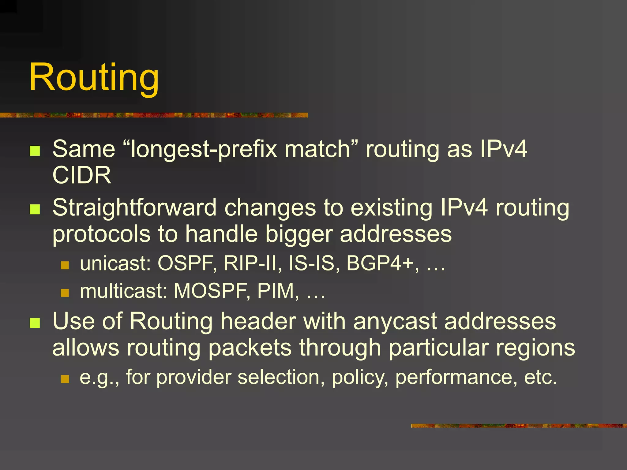 Curs_IPv6.ppt | Computer Networking | Computing