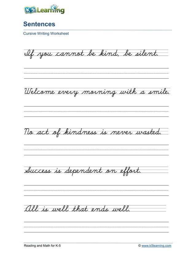 Cursive 2 | PDF