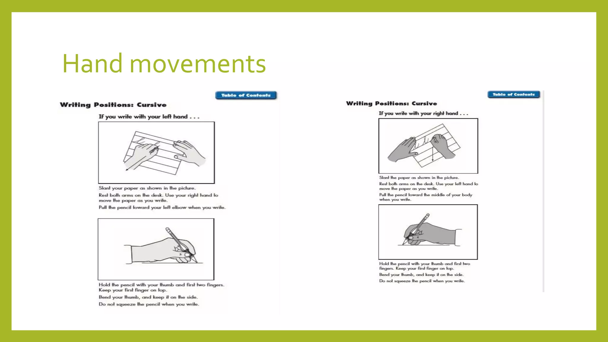 Cursive handwriting course | PPTX