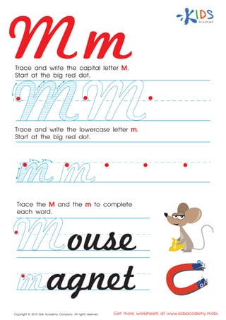 Printable Cursive letters | Free Cursive Alphabet | PDF