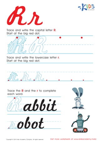 Printable Cursive letters | Free Cursive Alphabet | PDF