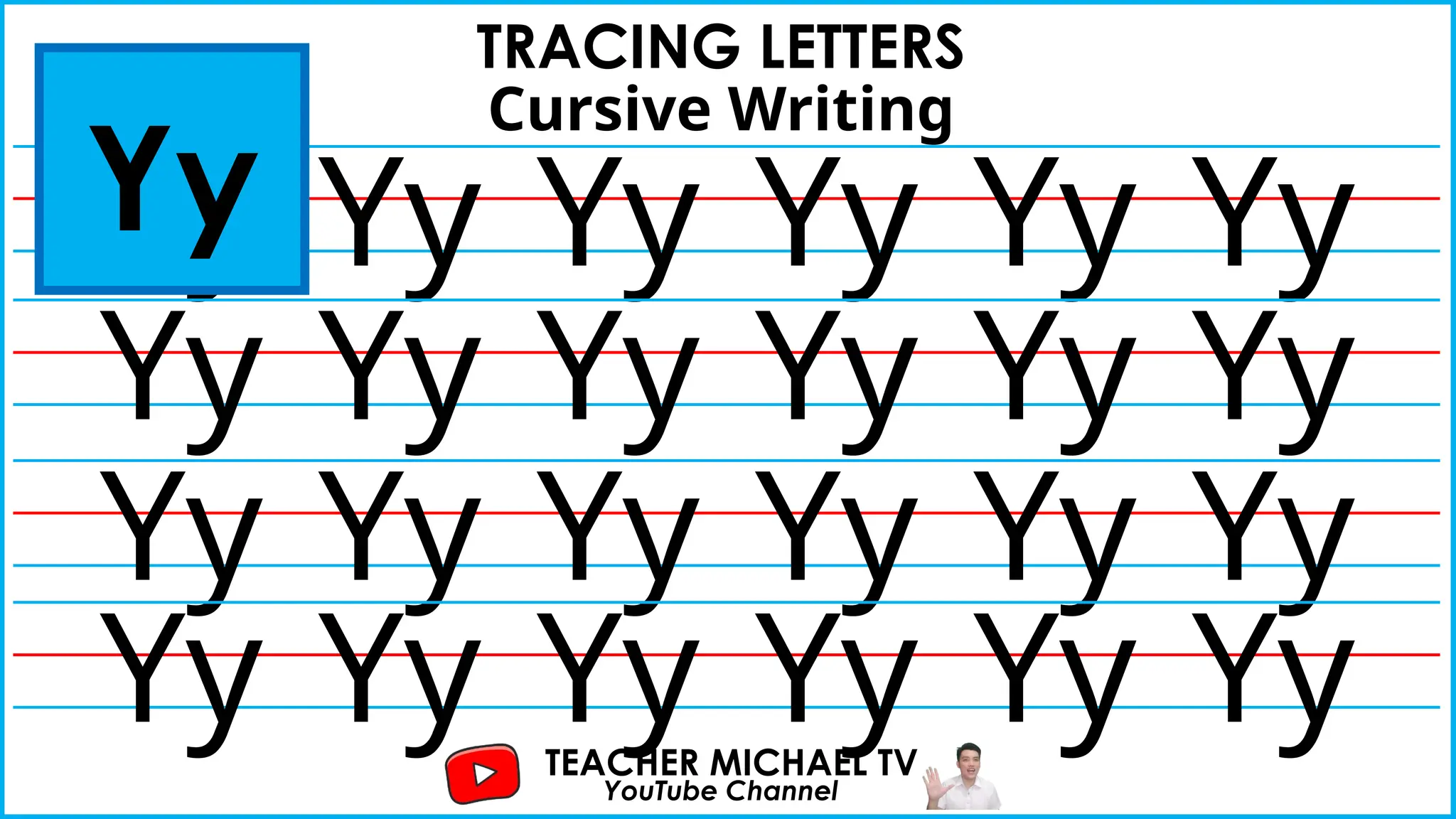 Cursive Tracing Letters.pptx powerpoint 1 | PPTX
