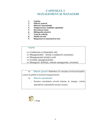 Curs management general final id | PDF
