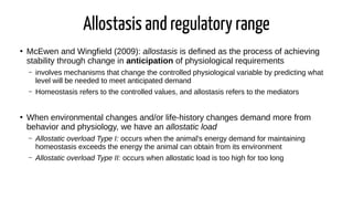 Vertebrate stress mechanisms under change | PPT