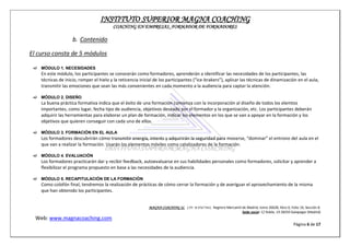 Curso formador de formadores | PDF