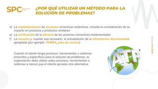 Curso Fundamentos de 8Ds para resolver problemas | PDF