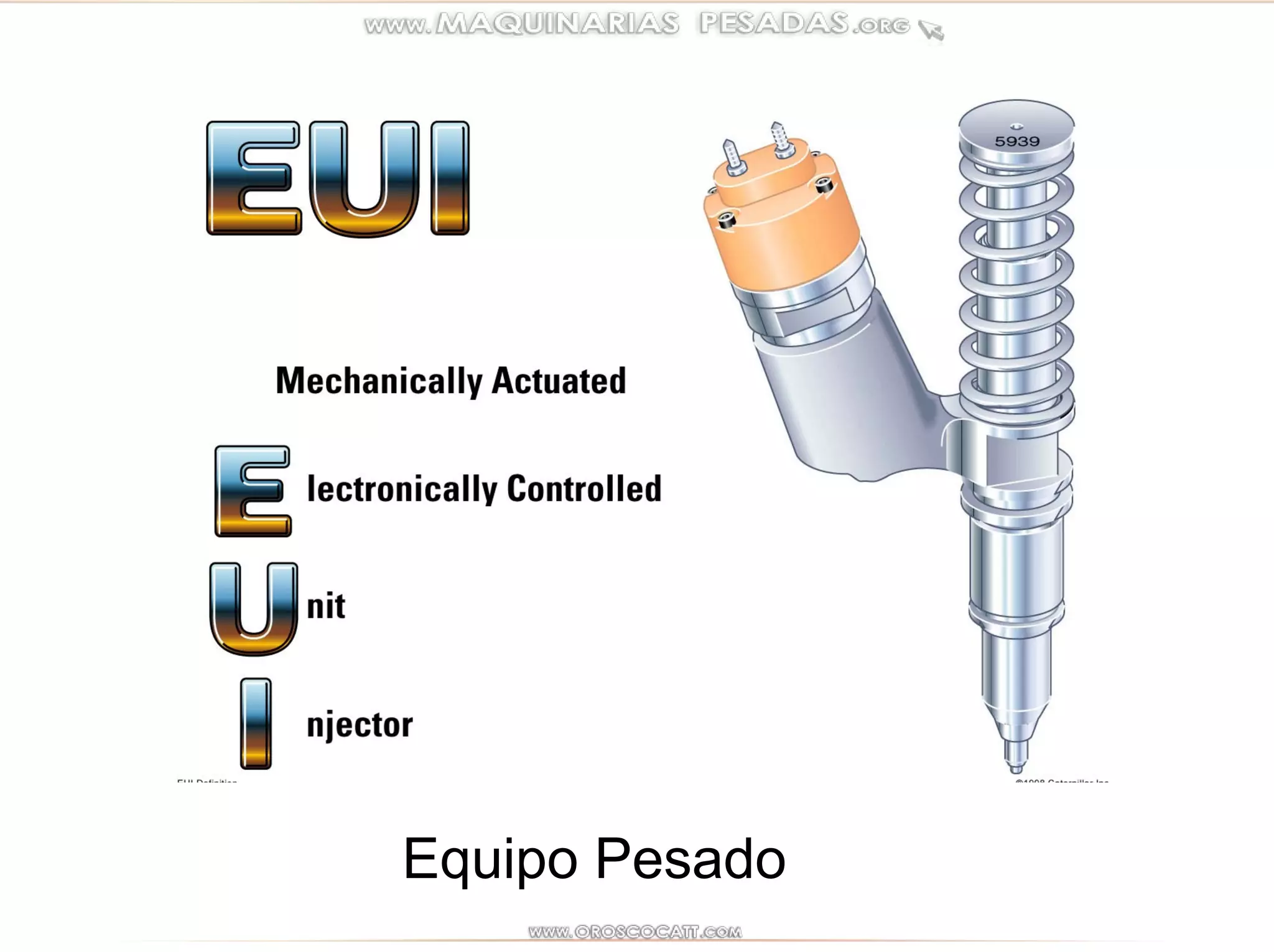 Curso inyeccion-electronica-meui-maquinaria-pesada-caterpillar | PDF