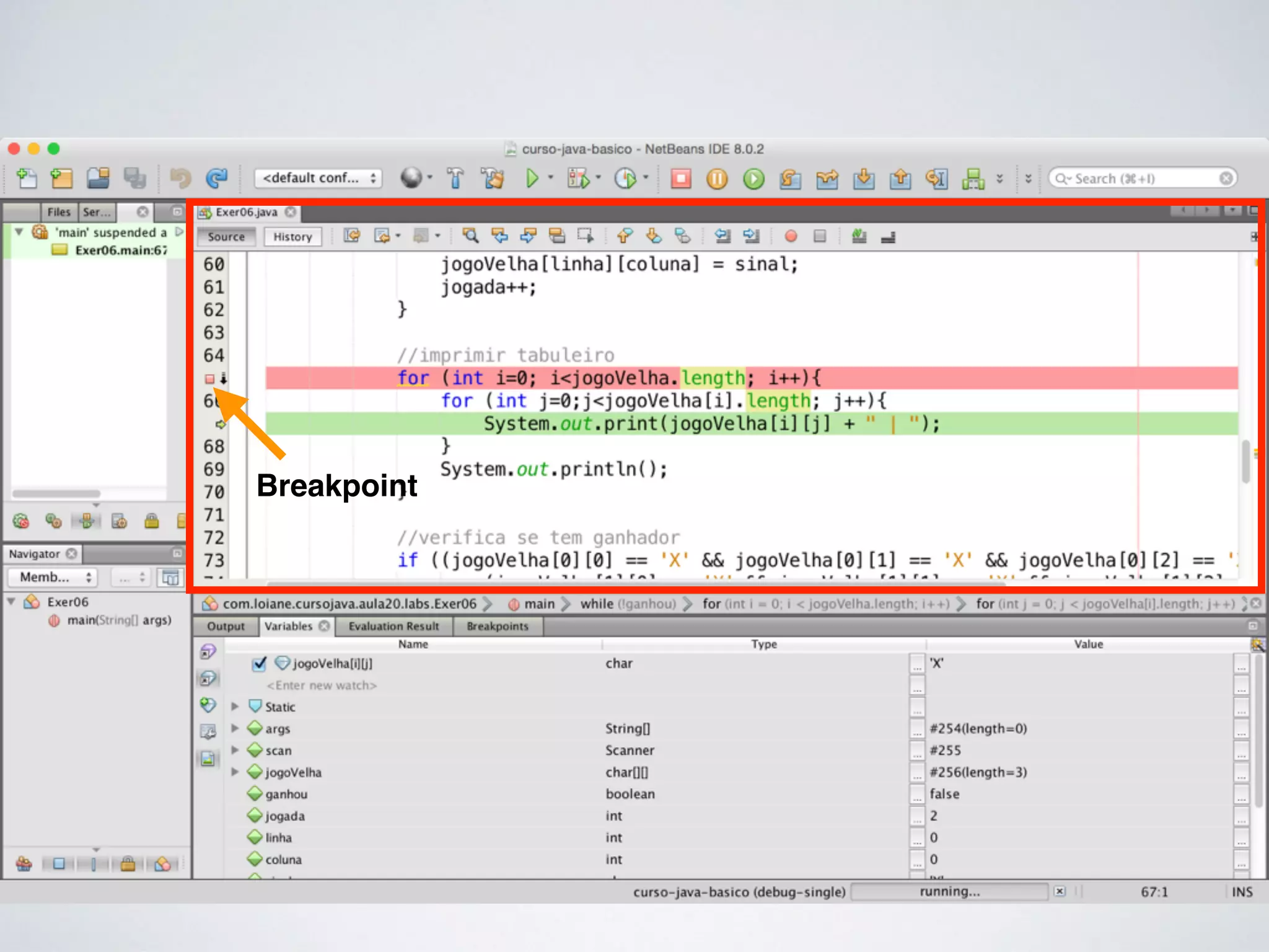 Curso Java Basico Aula 23 Como Debugar No Netbeans Ppt