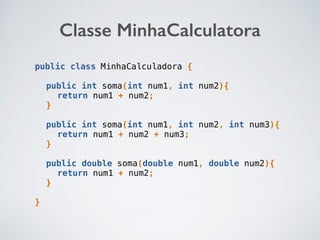 [Curso Java Basico - Orientacao a Objetos] Aula 34: Variáveis e metodos ...