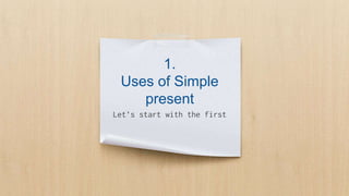 Curso basico de ingles - simple present | PPT