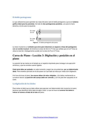 Curso basico de piano | PDF