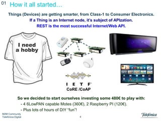 CoAP Course for m2m and Internet of Things scenarios | PPTX