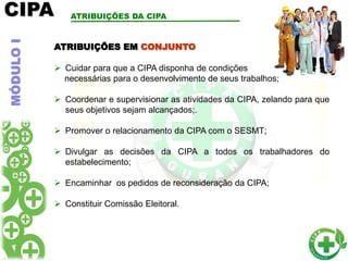 Curso da cipa curso de prevenção de acidentes para membros da cipa | PDF