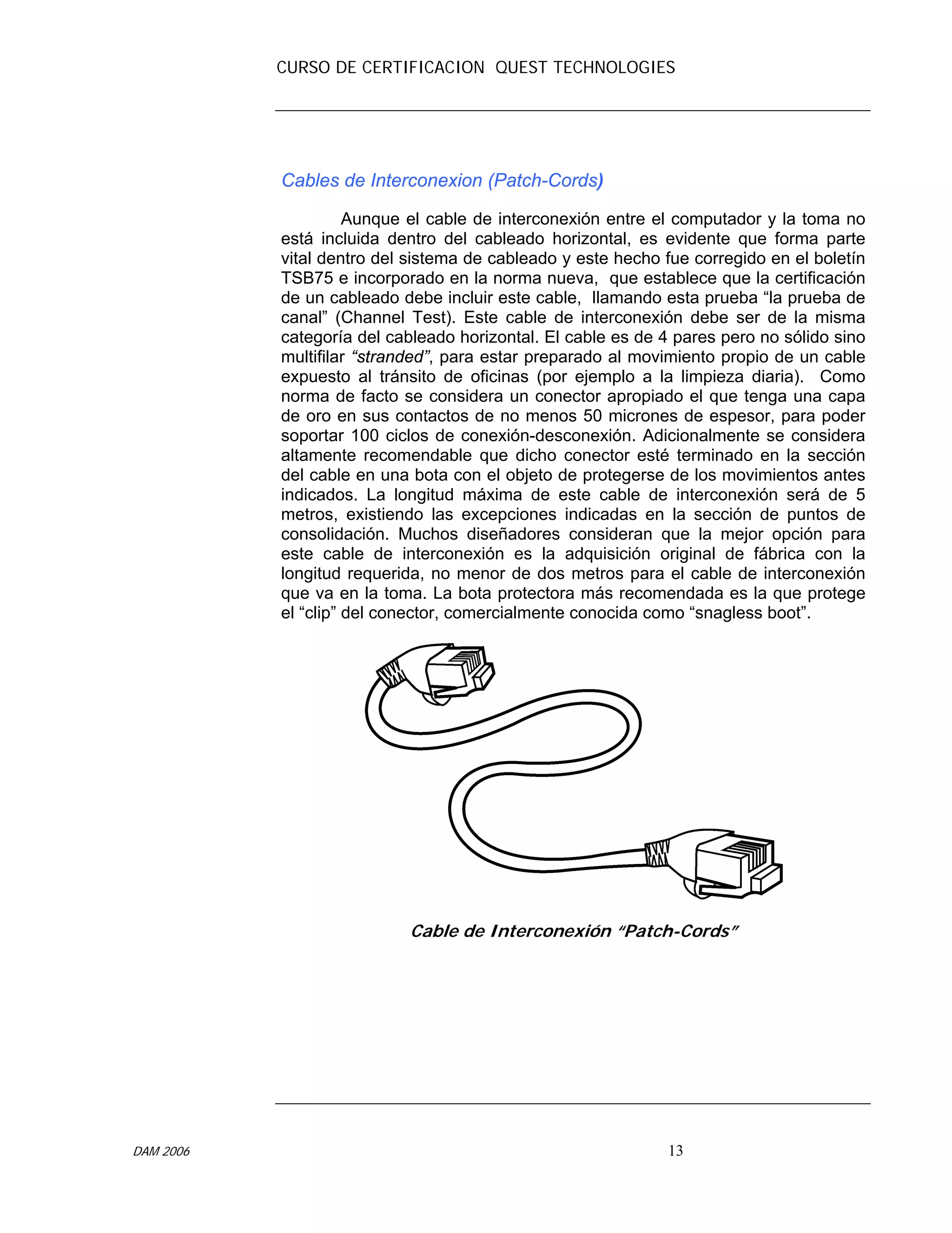 Curso de cableado estructurado y fibra optica | PDF | Technology ...