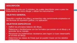 Curso de dibujo tecnico | PPTX