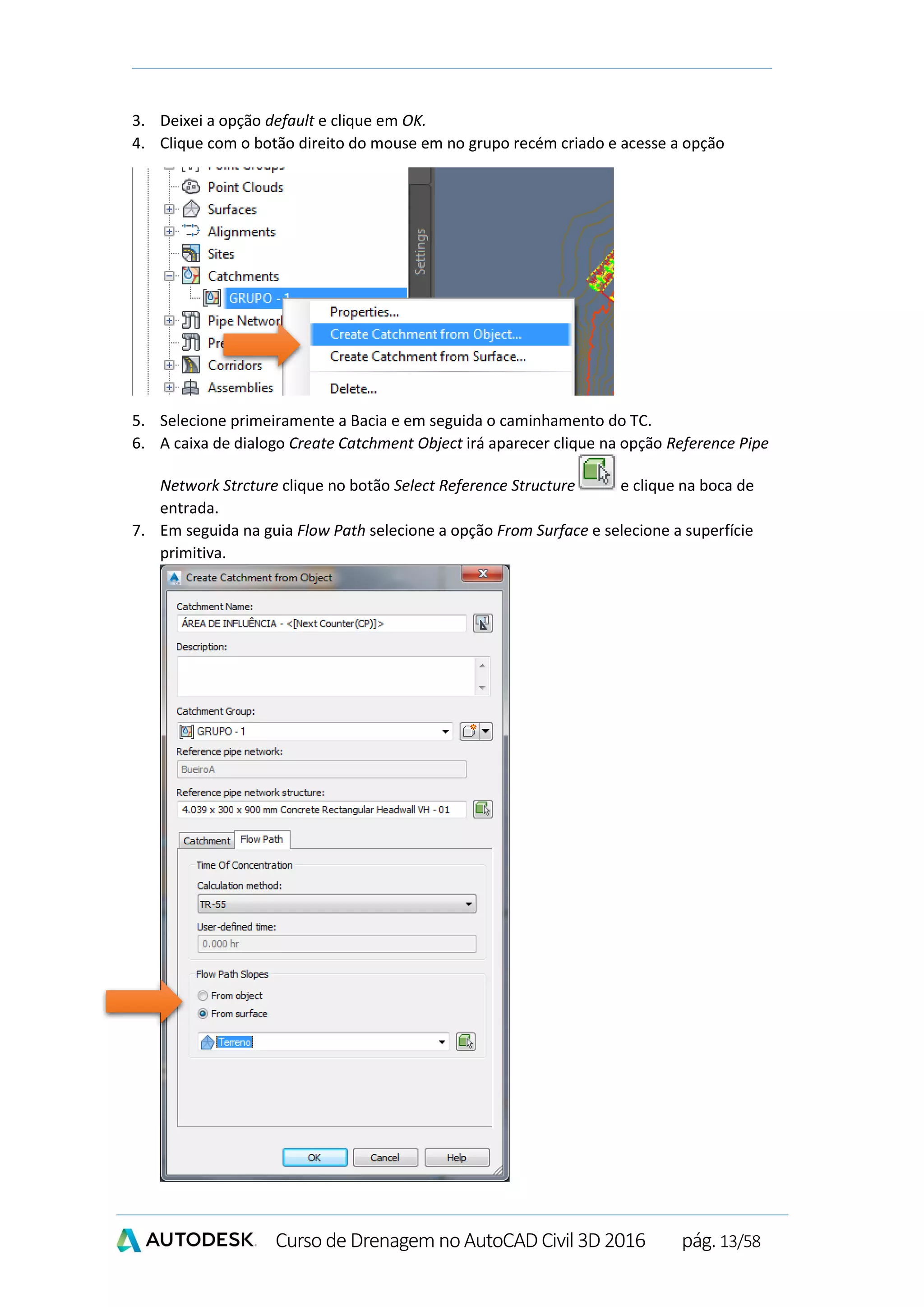 Curso de drenagem no auto cad civil 3d v1 | PDF