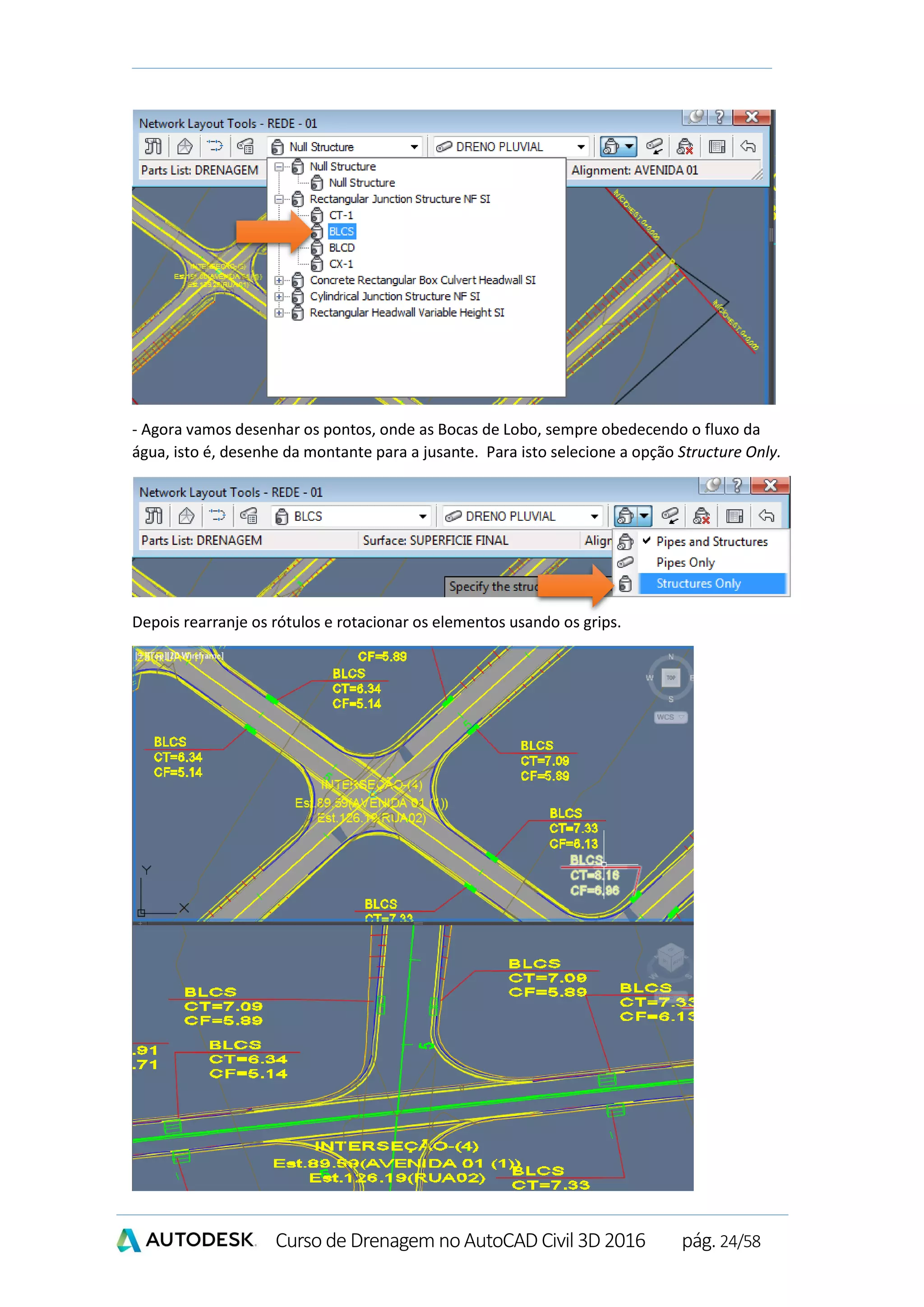 Curso de drenagem no auto cad civil 3d v1 | PDF