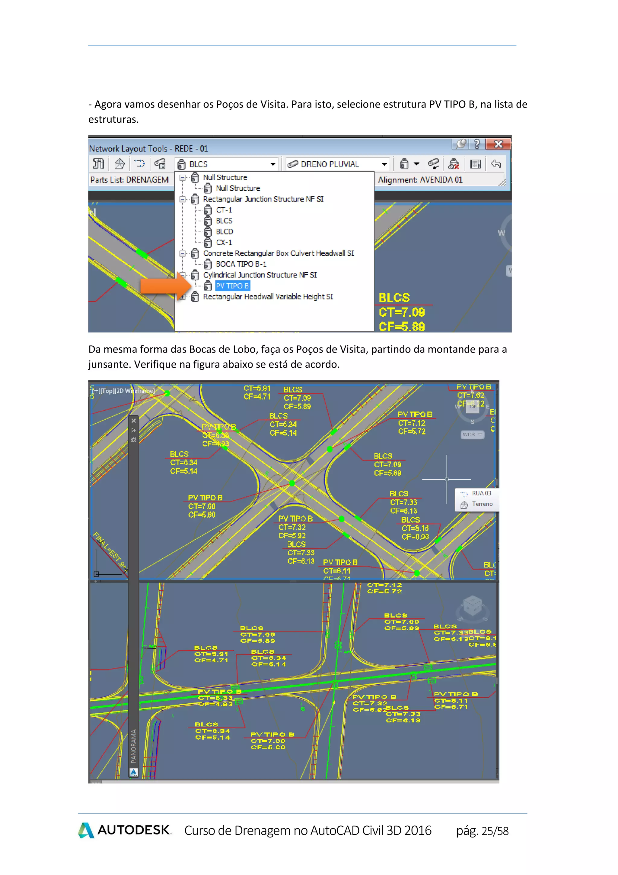 Curso de drenagem no auto cad civil 3d v1 | PDF