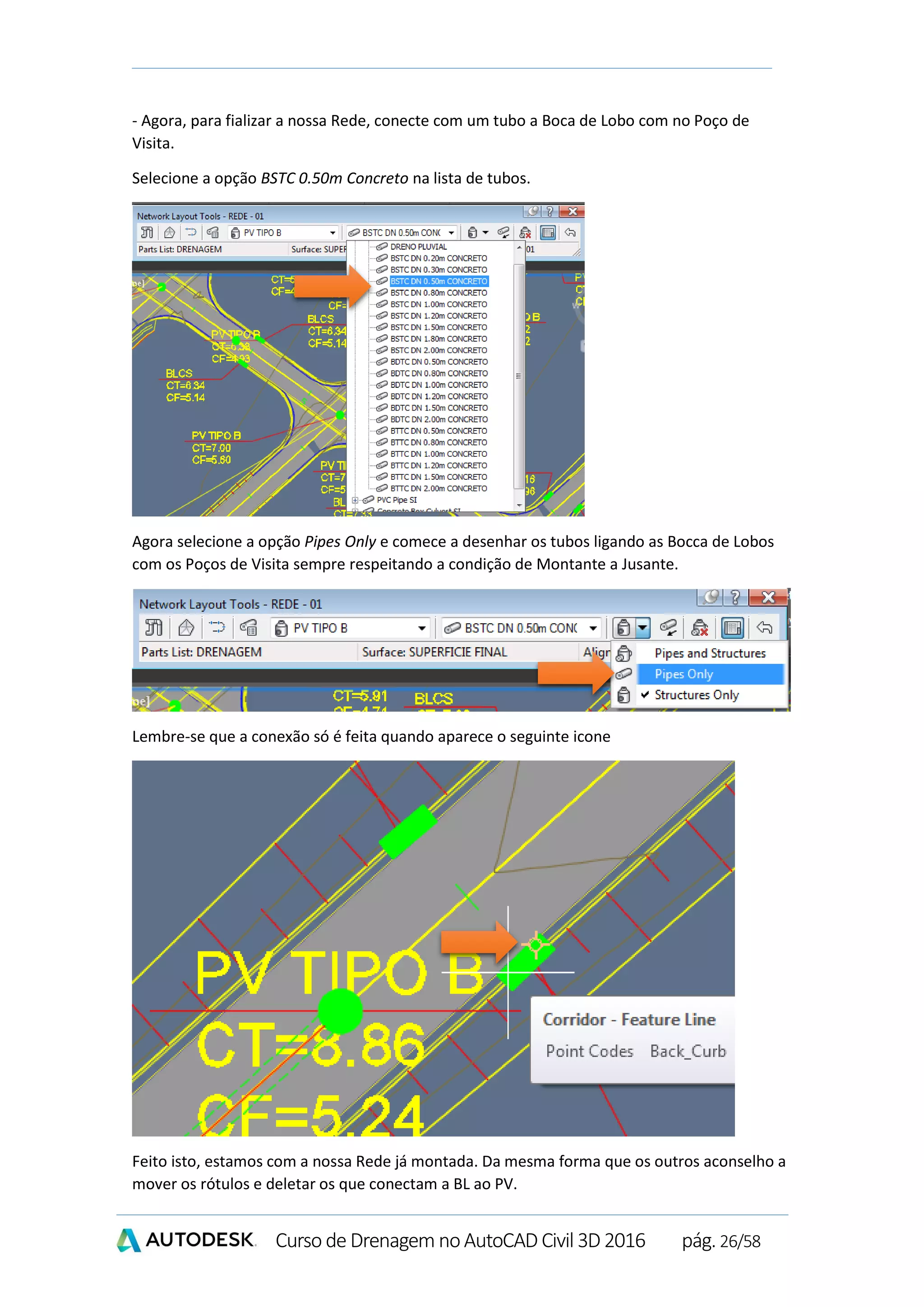 Curso de drenagem no auto cad civil 3d v1 | PDF