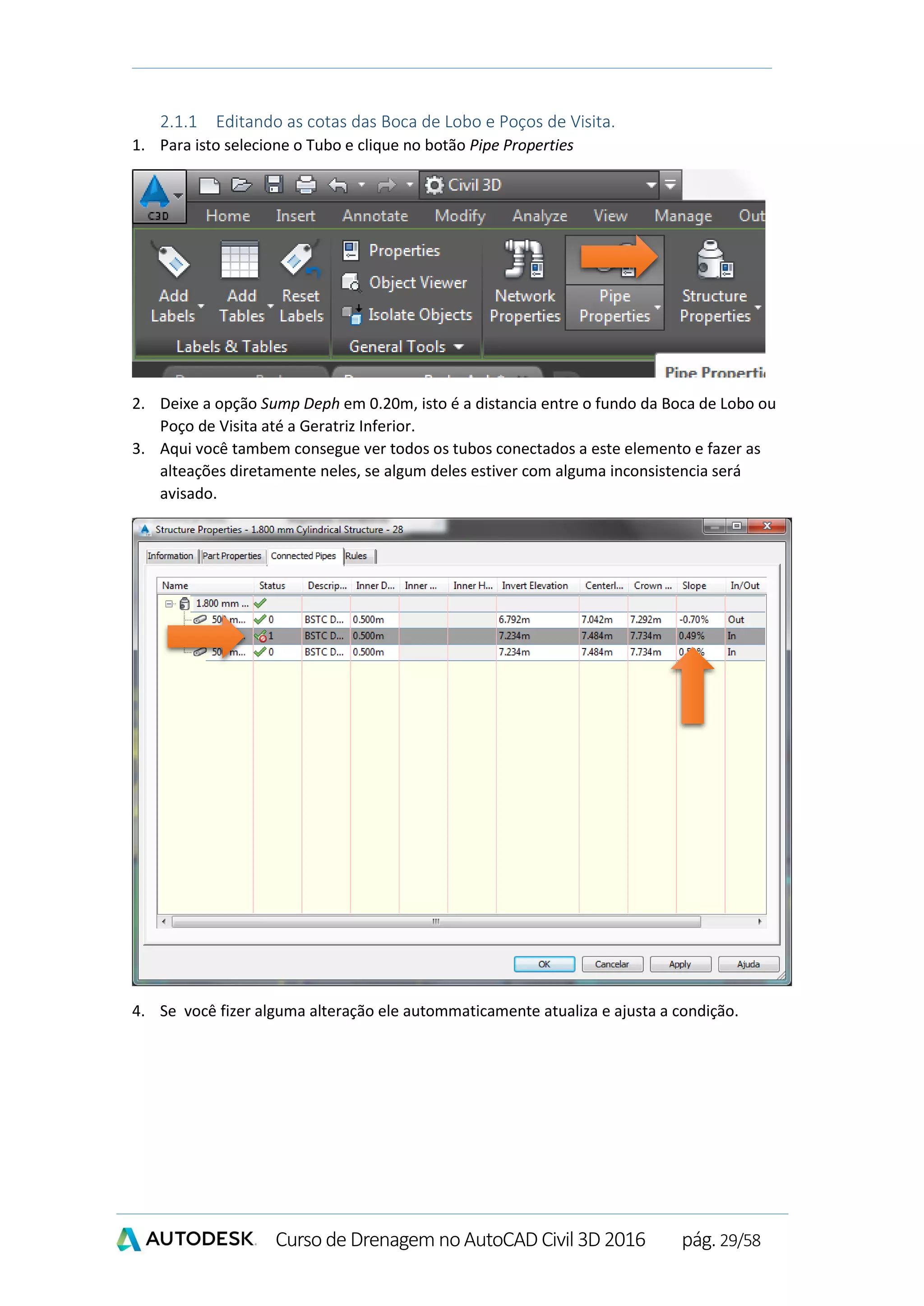 Curso de drenagem no auto cad civil 3d v1 | PDF
