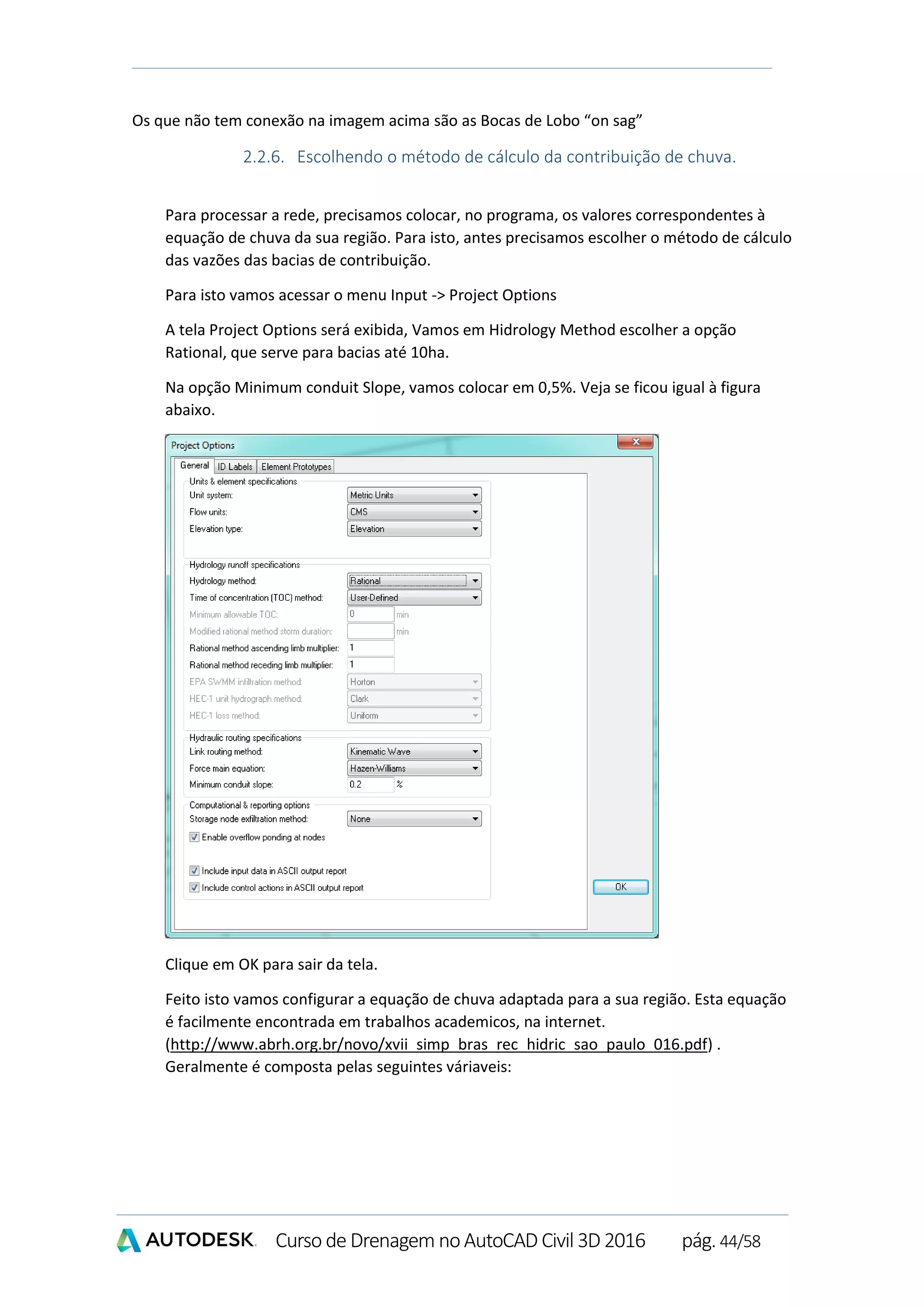 Curso de drenagem no auto cad civil 3d v1 | PDF