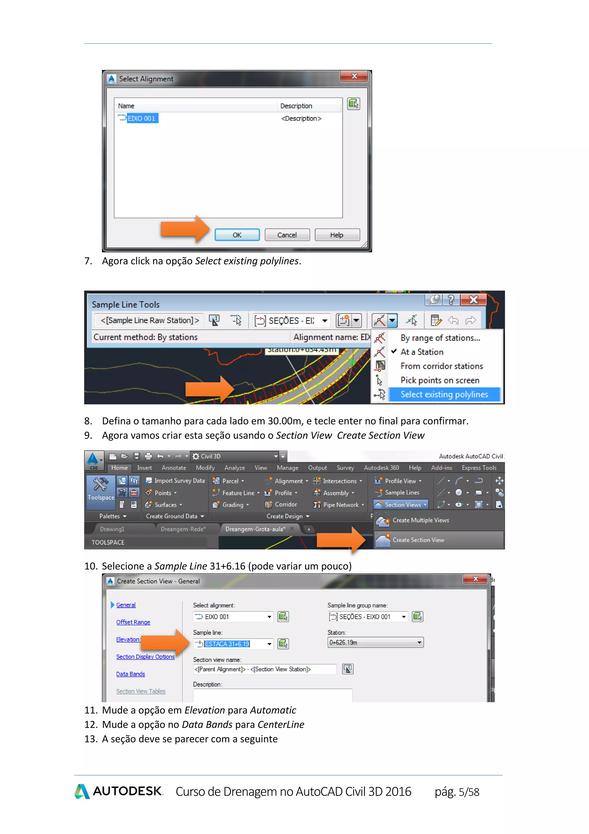 Curso de drenagem no auto cad civil 3d v1 | PDF