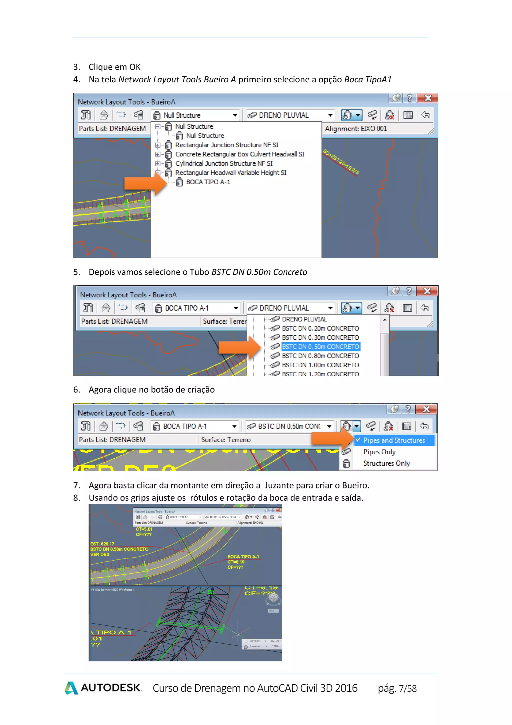 Curso de drenagem no auto cad civil 3d v1 | PDF