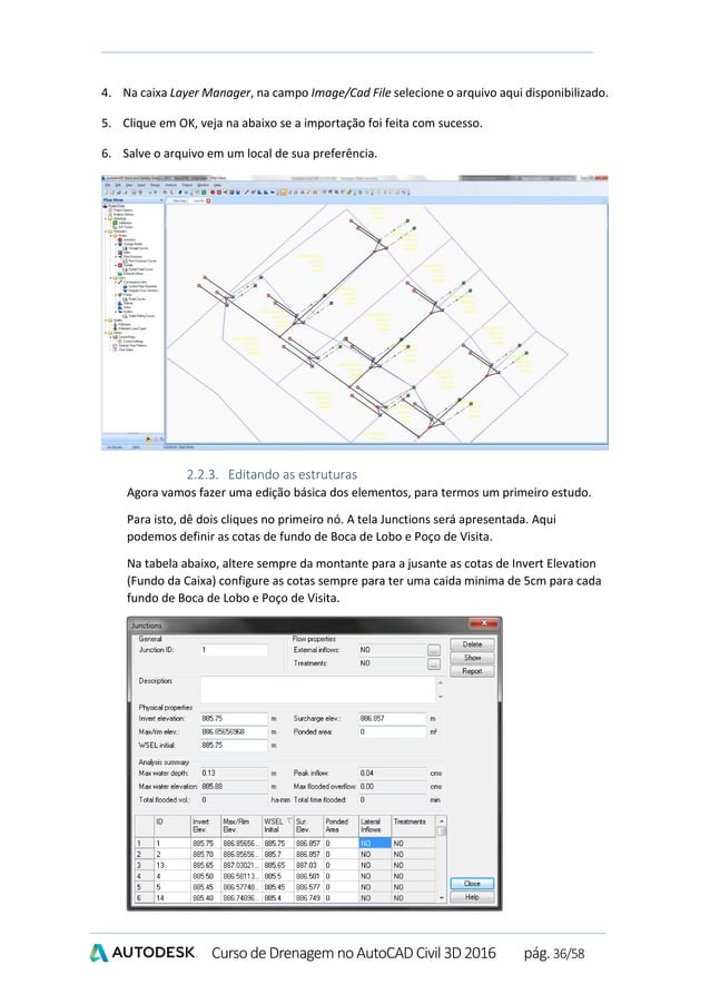 Curso de drenagem no auto cad civil 3d v1 | PDF