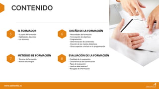 Curso de formador de formadores elearning | PDF