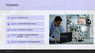 CURSO DEL CONTROLADOR LÓGICO PROGRAMABLE (PLC) SEMANA 4.pptx