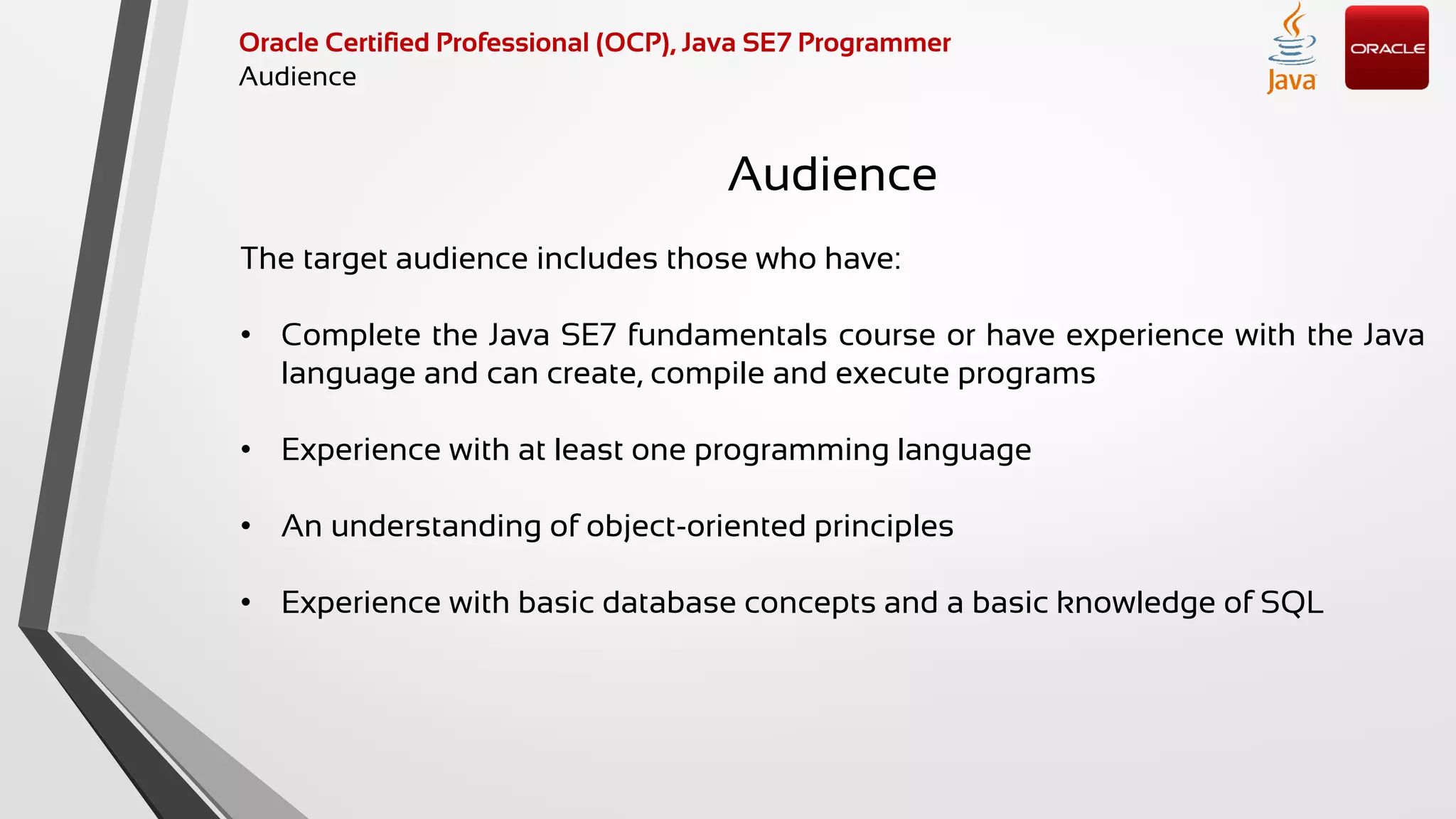 Curso de preparación Oracle Certified Professional (OCP) Java SE7 ...