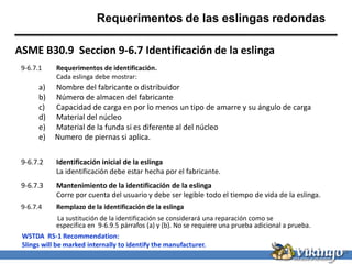 Curso Izaje con Eslingas Sintéticas | PDF