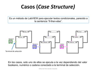 LabVIEW - Estructuras | PDF | Programming Languages | Computing