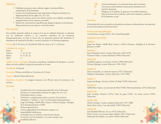 Curso literatura fantástica hispanoamericana | PDF