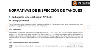 Norma API 650 Modulo 4 PPT CONTENIDO MMAZIMO | PPTX