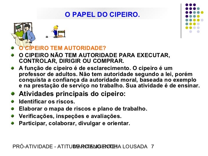 Curso para formação de cipeiros