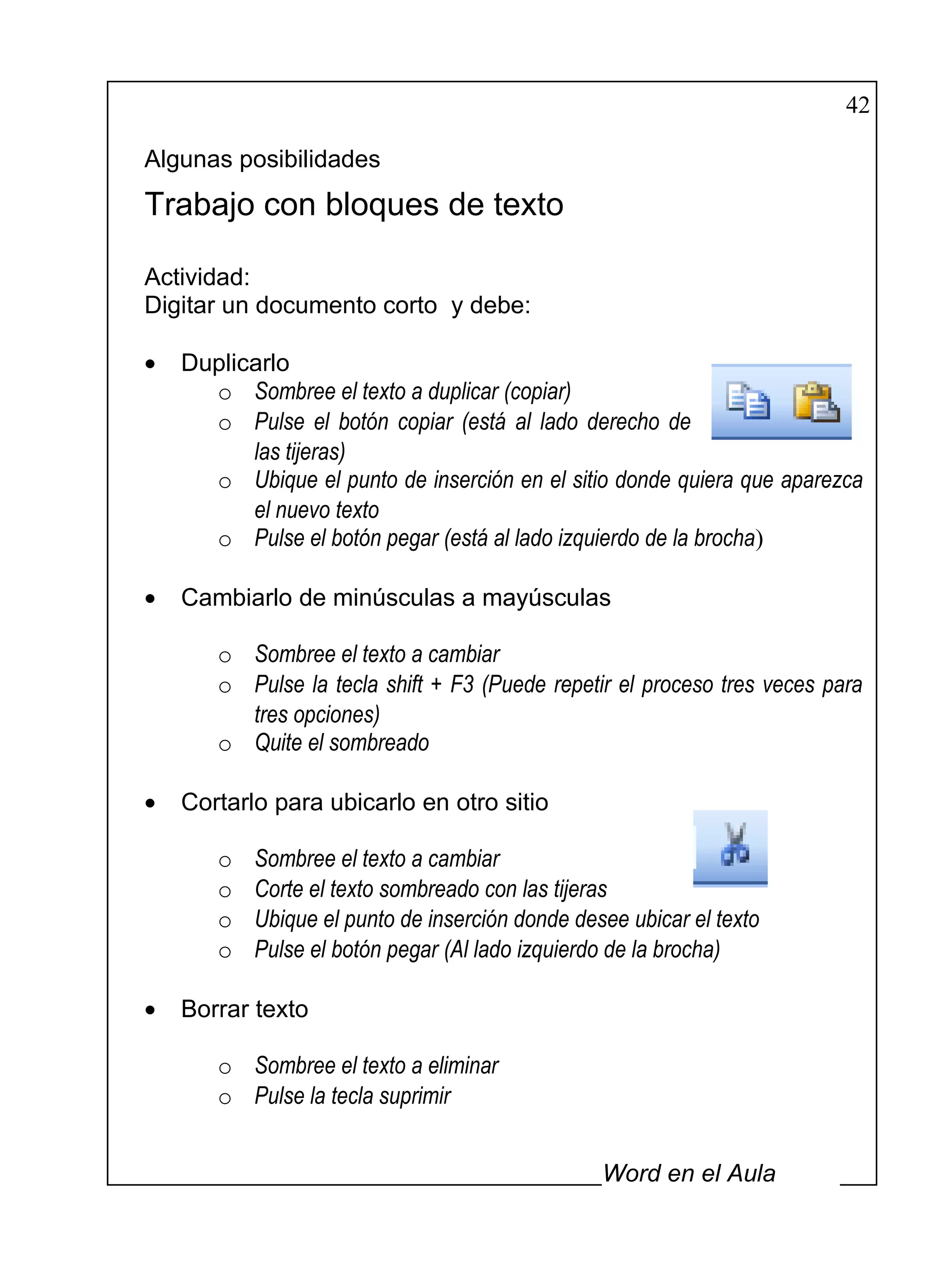Curso practico de word | DOC