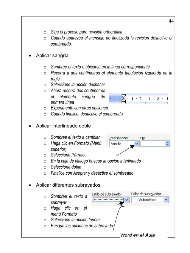 Curso practico de word | PDF